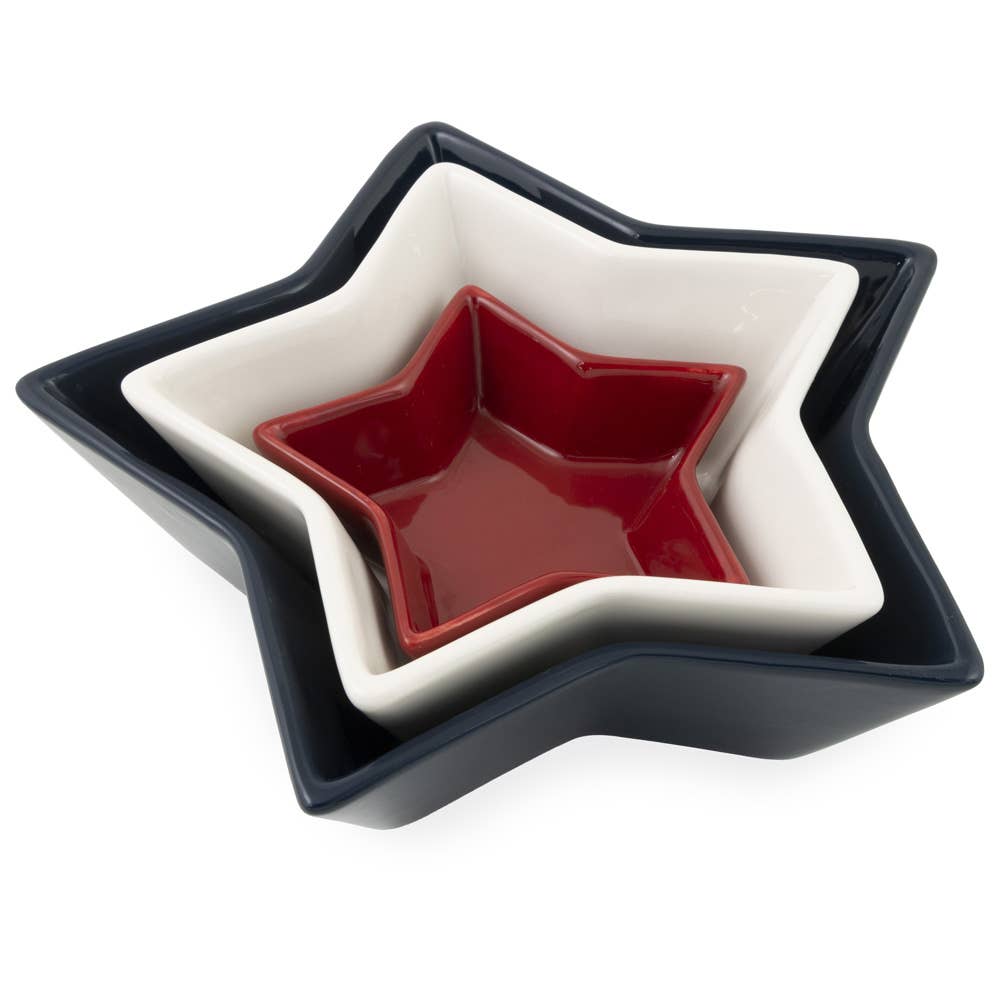 One Flag One Nation Nesting Bowls – Set of 3 – Inspired Homes by Cricket